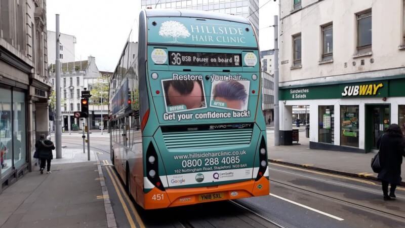 Bus Back Advertising